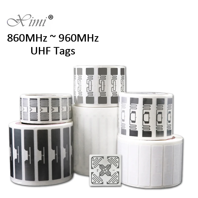 10PCS-Long-Range-RFID-UHF-Tags-Sticker-Wet-Inlay-860-960mhz-Alien-U7 ...