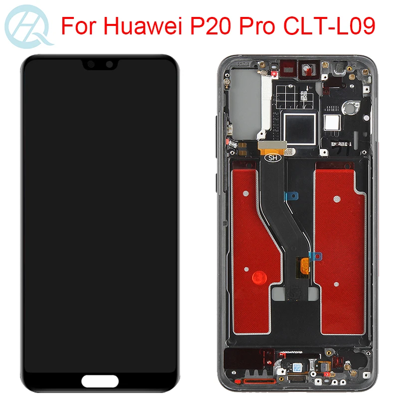 Pantalla LCD TFT P20 Pro para Huawei P20 Pro, montaje de Panel táctil con marco de 6,1 pulgadas ...