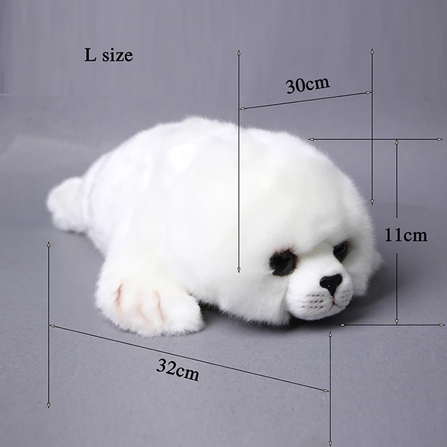 Baby Seal Stuffed Animal Mad Toys Harp Seal Cuddly Soft Plush Stuffed