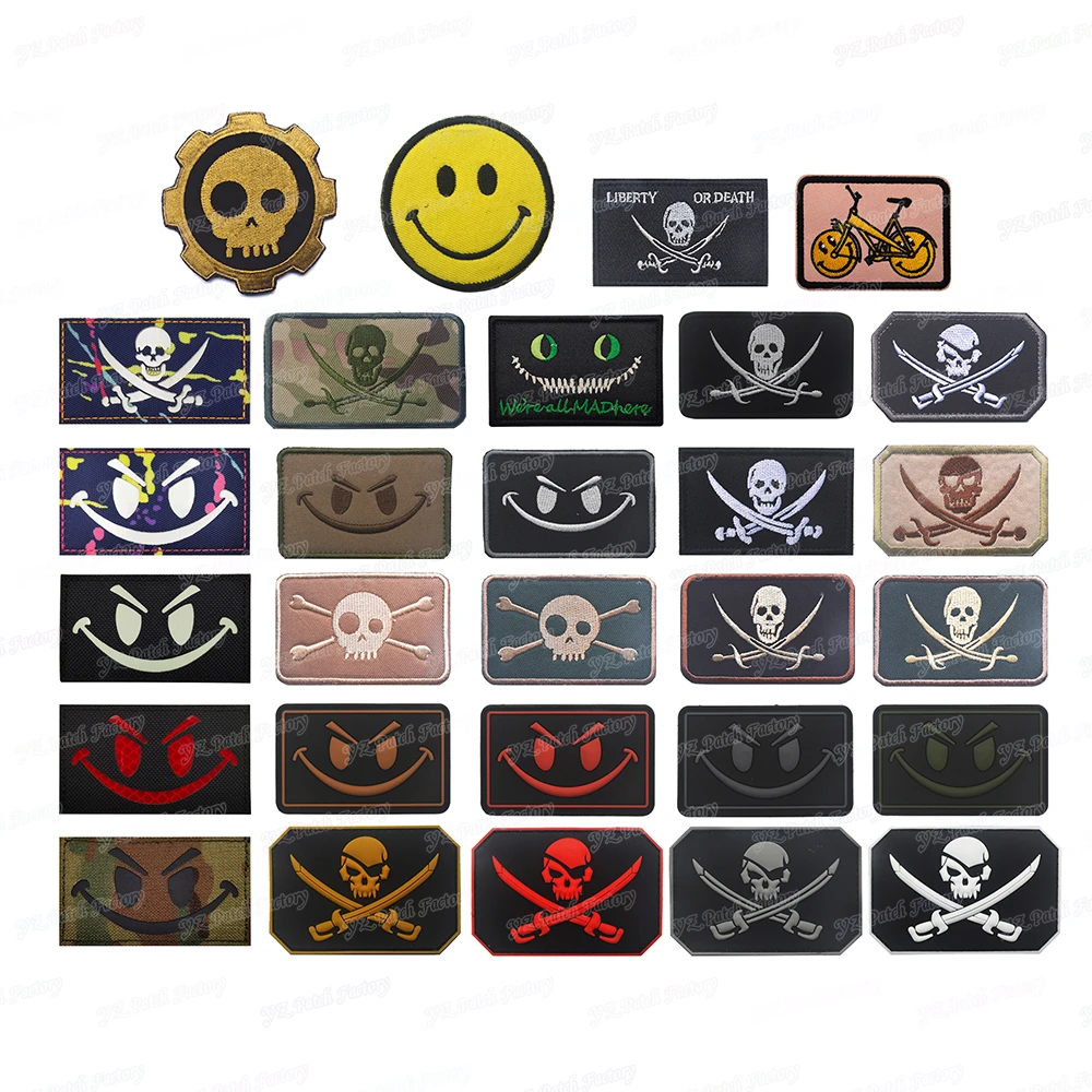 Accessories Sew Patch Army | Skull Pirate Patch Military | Patches Army ...
