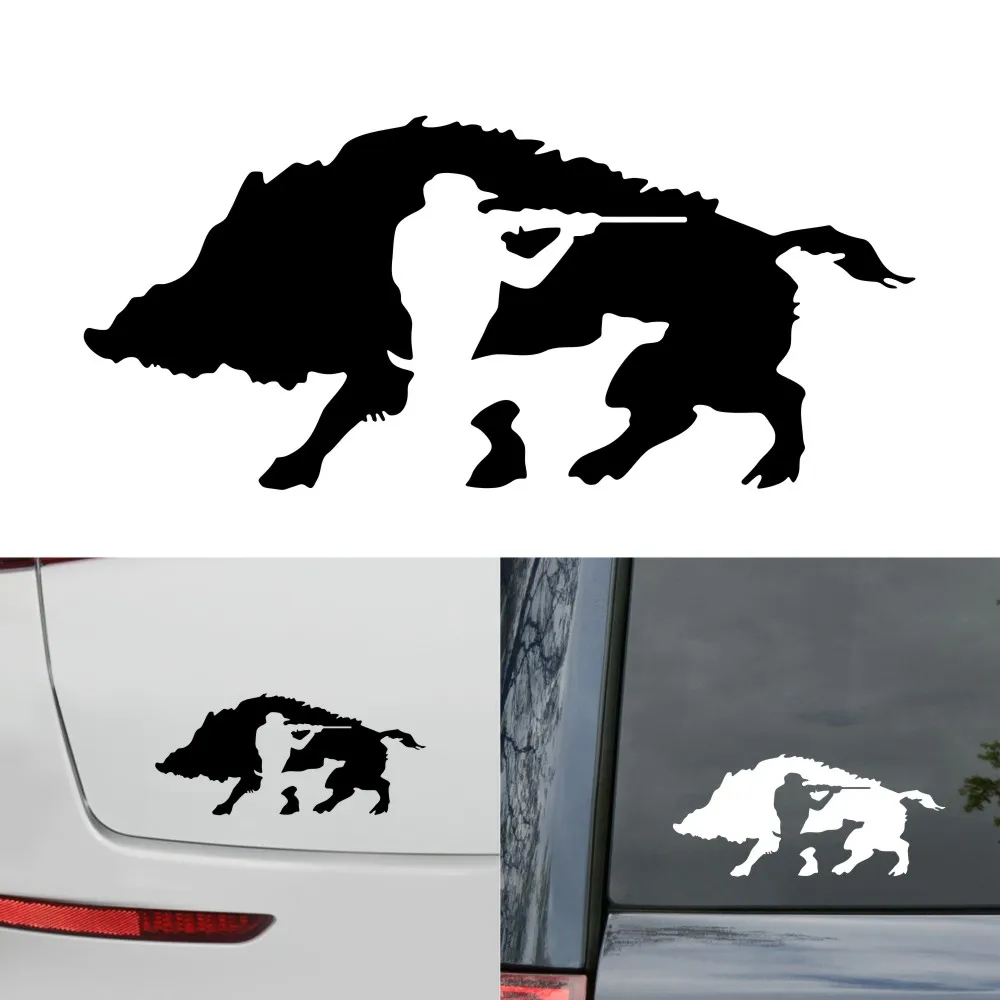 Doordash Creative Car Stickers Hunting Wild Boar Applique Fashion ...