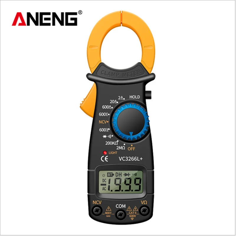 Current-Clamp-Meter-Digital-AC-DC-Amperimetric-Clamp-High-Precision ...
