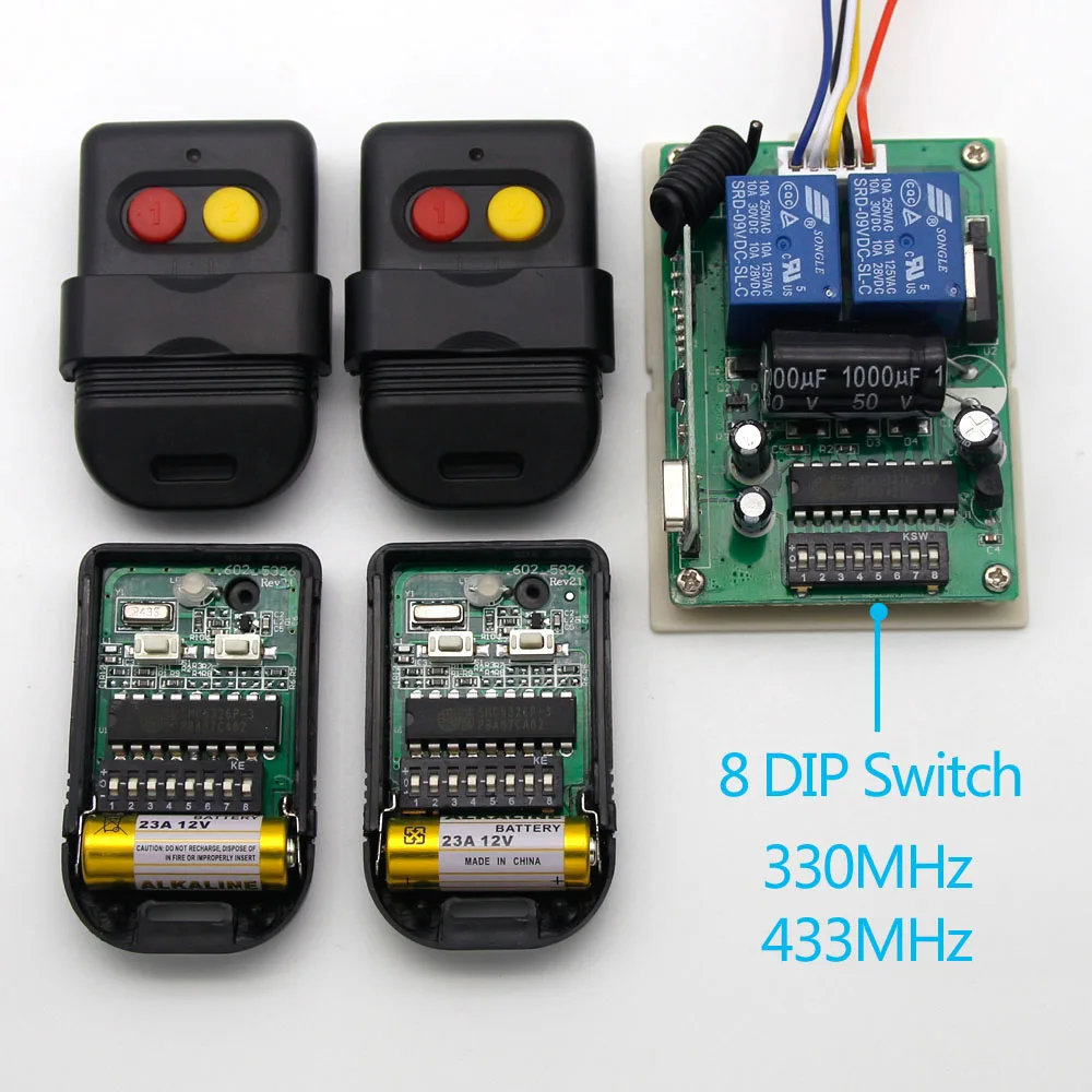 SMC5326P-3 SMC5326 5326 8 Dial Code DIP Switch Receiver Controller 2 ...