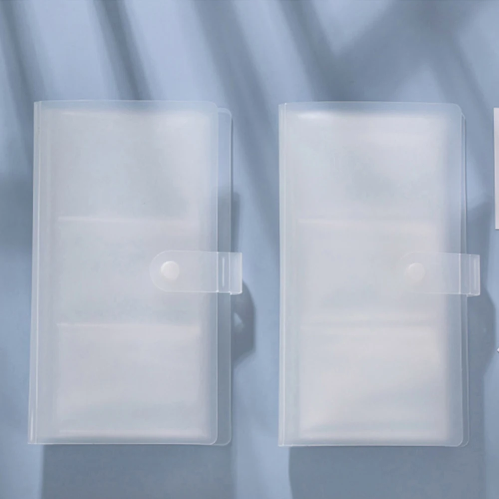 120/240 Slots Transparent Card Storage Book Credit Bank Card Business ...