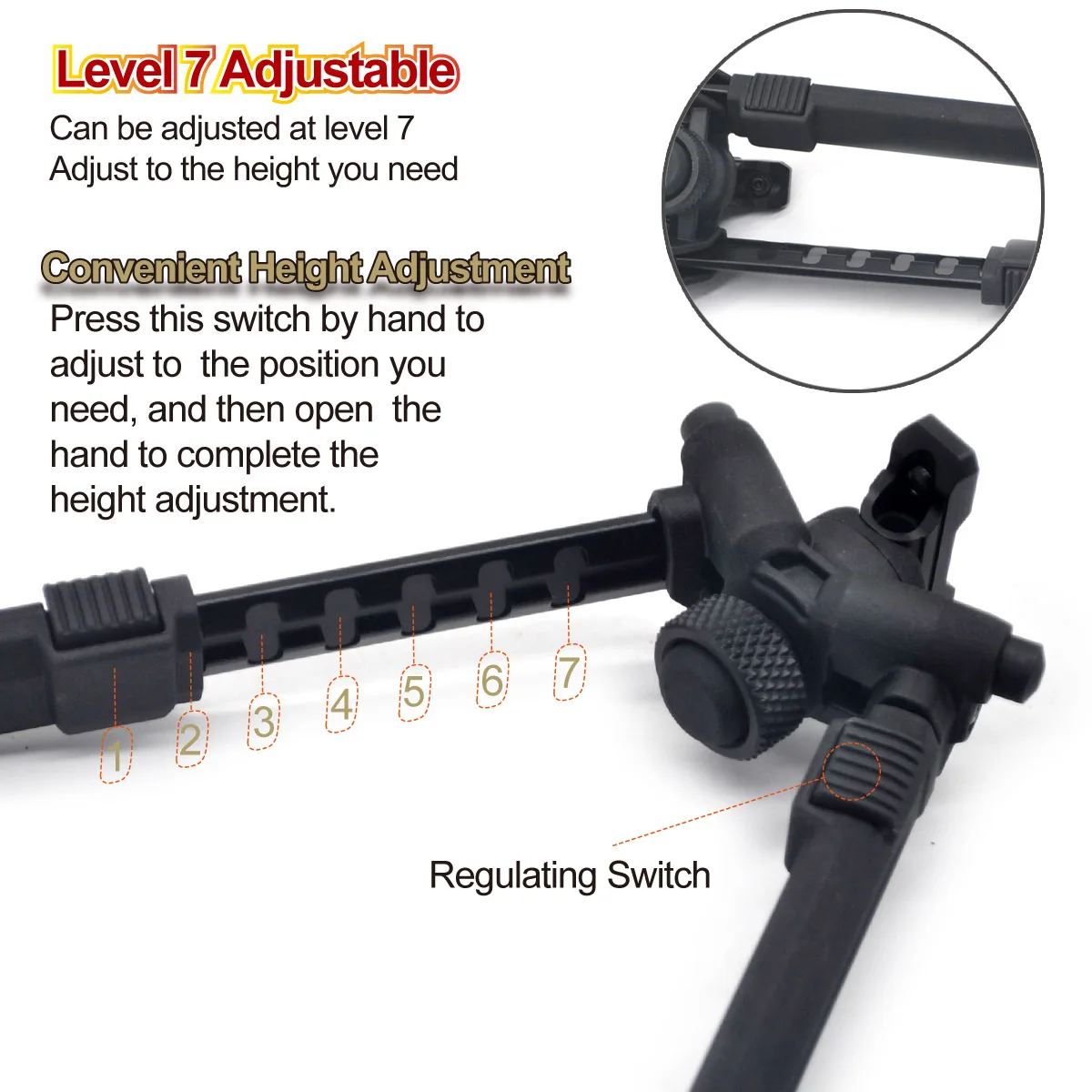 Купить Сошка Unbranded Keymod / Mlok active/8 Adjustable Rifle Bipod ...