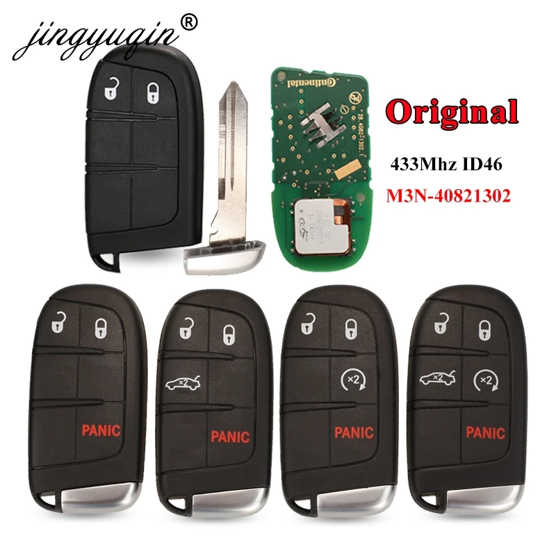 Jingyuqin Genuine Parts Smart Remote Key Fob For Dodge Journey ...