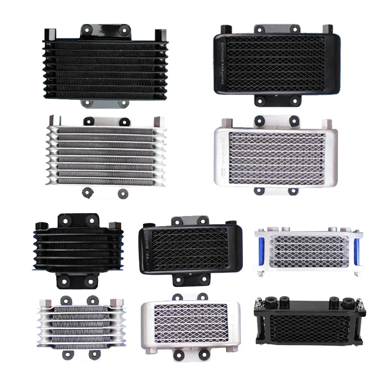 Universal Motorcycle Oil Cooler M12 Oil Delivery Interface Efficient ...