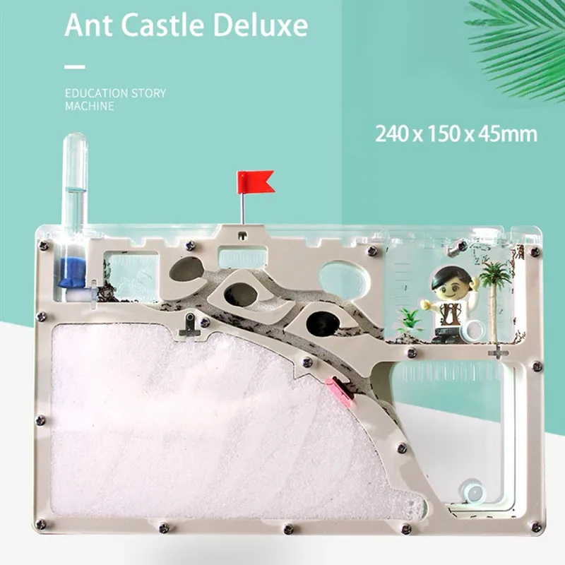 2021 Ant Castle M Ecological Insect Box Pet Ant Workshop Tribe Lazy ...