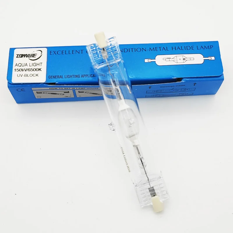 HQI-150W-6500k-8000k-10000k-14000k-20000K-METAL-HALIDE-BULB-double ...