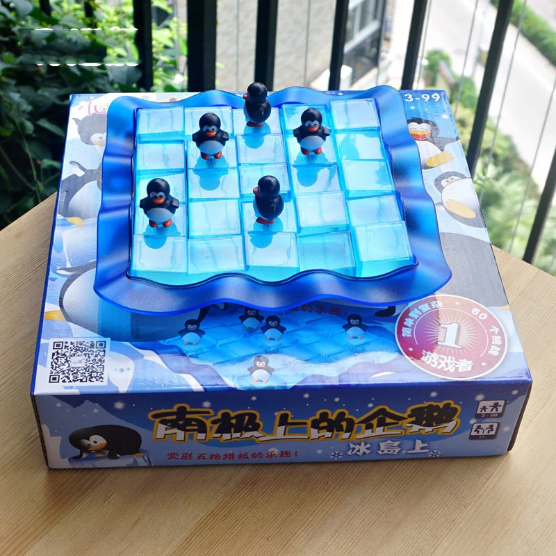 Penguins On Ice Sliding Puzzle Cognitive Skill Building Path Building ...