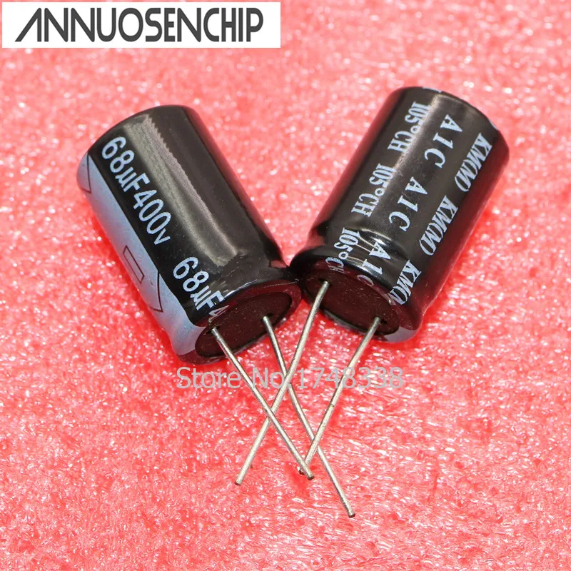 Electrolytic Capacitor 400V 68UF 16 * 25mm 400v 68uf Capacitor high ...