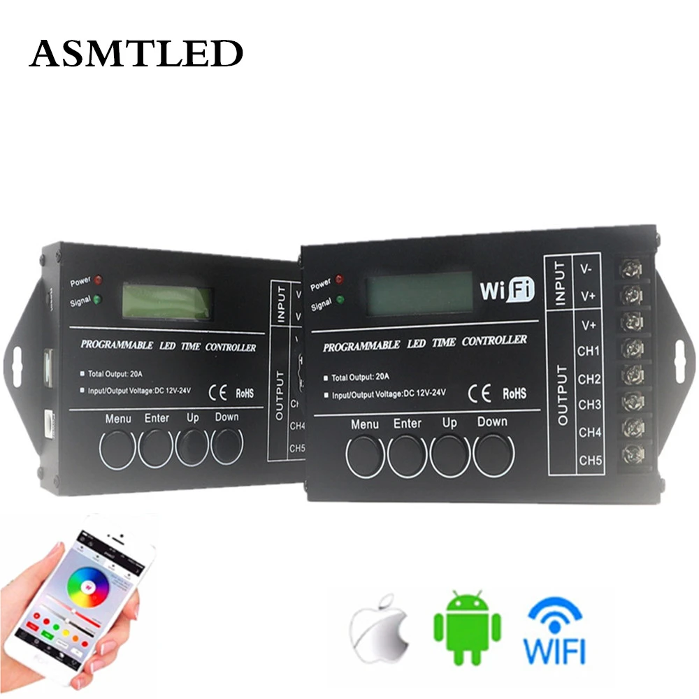 Programmable Led Time Controller Rgb Dimmer Tc420 | Tc421 Led ...