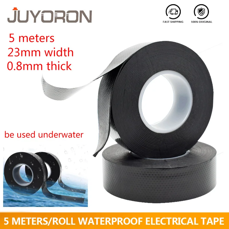1PCS J20 Self-bonding Rubber Tape PVC Waterproof Tape Rubber Insulated ...