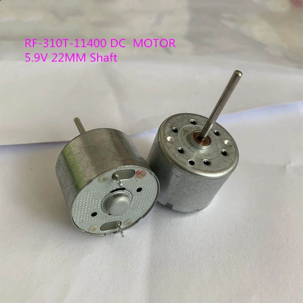 RF 310T 11400 v 5.9 dcモーター,310マイクロモーター,長さ22mm,機械機器に使用 \ vcd \ dvd \ fan ...