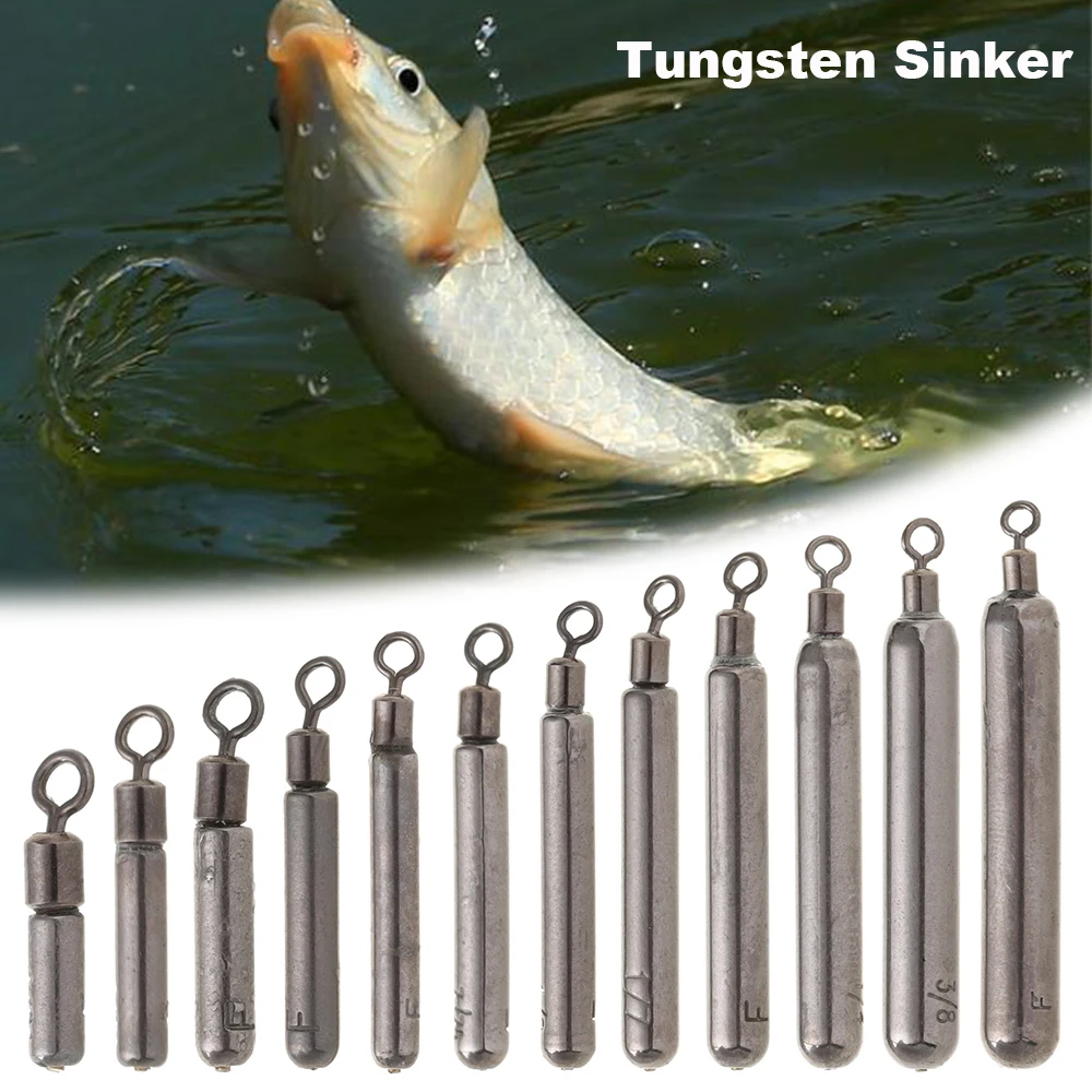 1pc-0-45g-14g-Tungsten-Sinkers-Fishing-Weights-Sinkers-For-Bass-Quick ...