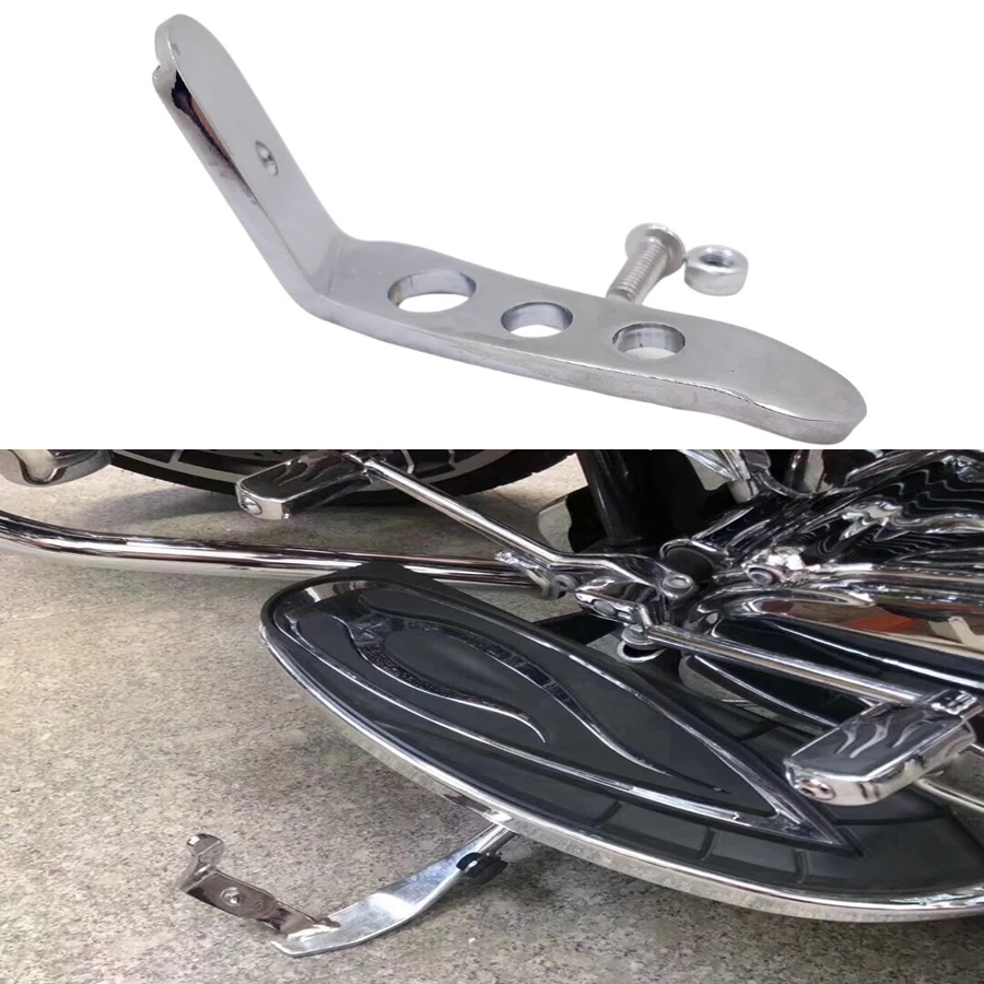 Motocicleta-Kickstand-Stand-Kit-de-Extens-o-Suporte-Pedal-Harley ...