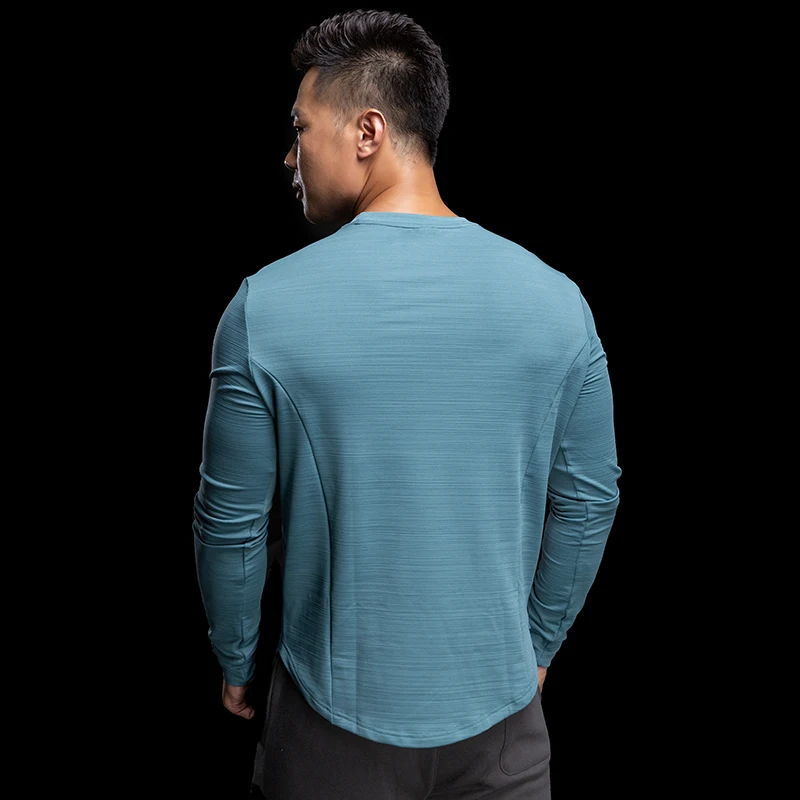 Bodybuilding & Fitness Men's Long Sleeve Compression T Shirt - Men's ...