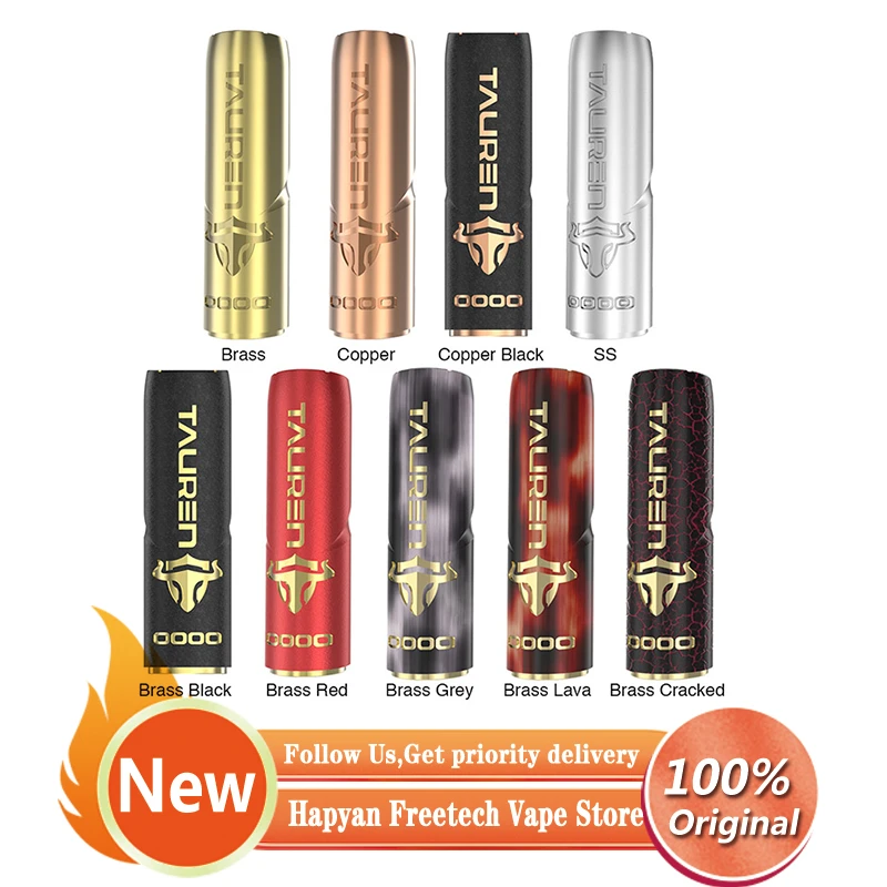Original THC Tauren Hybrid Mechanical Mod 18650 20700 21700 Battery ...