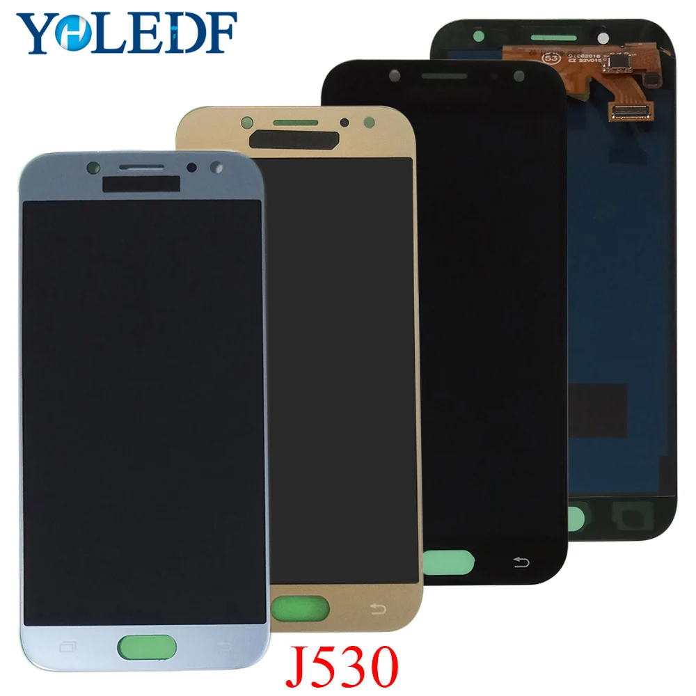 J530 LCD สำหรับ SAMSUNG Galaxy J5 Pro 2017 J530F SM J530F SM J530FM ...