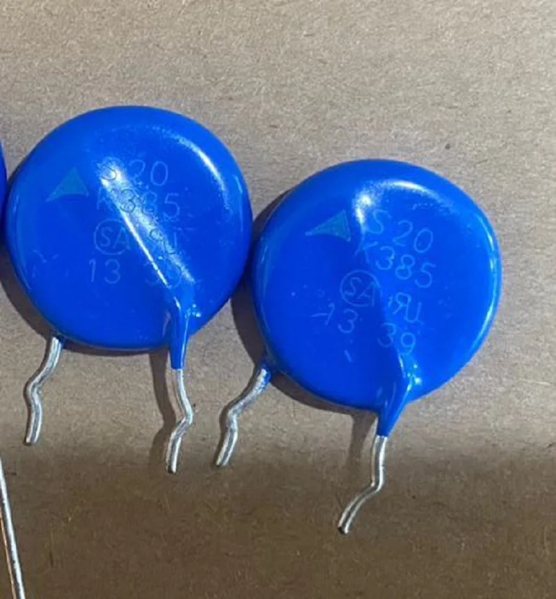 100% varistores EPCOS S20K385, original y nuevo, 385VAC, 10%, 20mm, 8000A, 620V, estándar, la ...