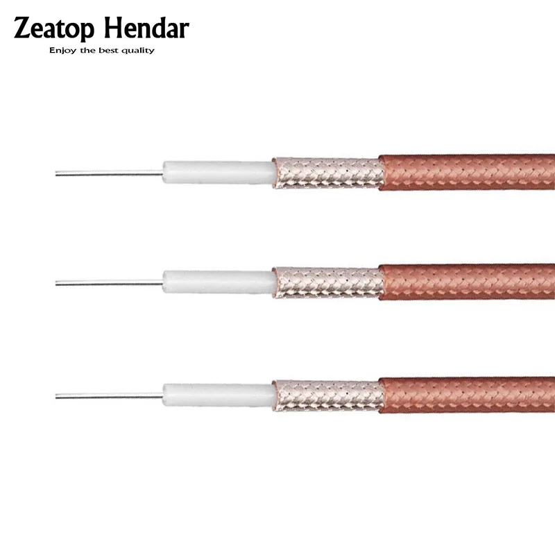 Rg142 Rf Coaxial Cable Double Shielding Low Loss Net 50ohm M17/60 Rg ...