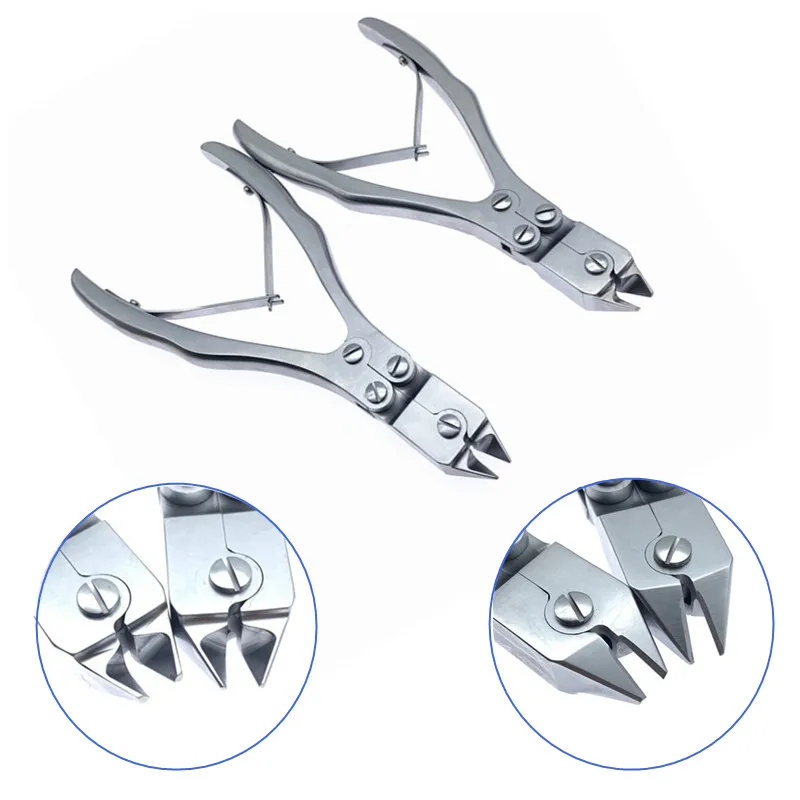 Titanium cage shear cutter titanium mesh scissors double joint steel ...