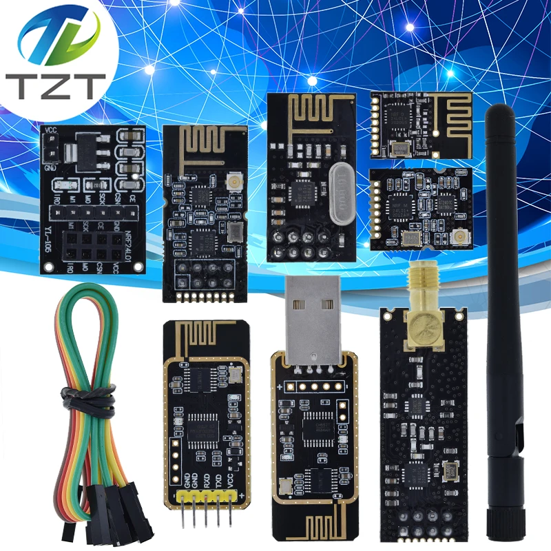 Nrf24l01+ 2.4g Wireless Data Transmission Module 2.4ghz Nrf24l01 ...