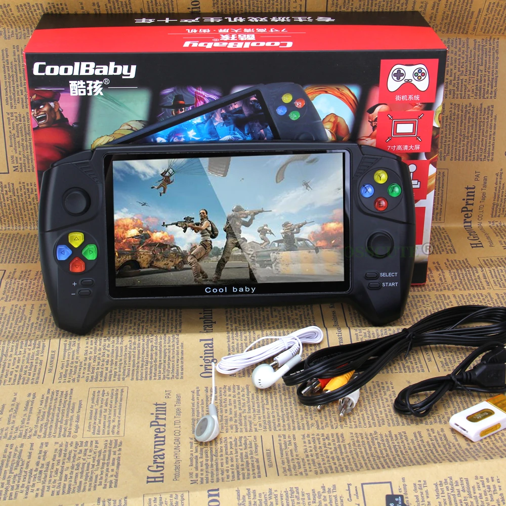 Coolbaby-hd-7-polegada-retro-handheld-game-console-muitos-emuladores ...