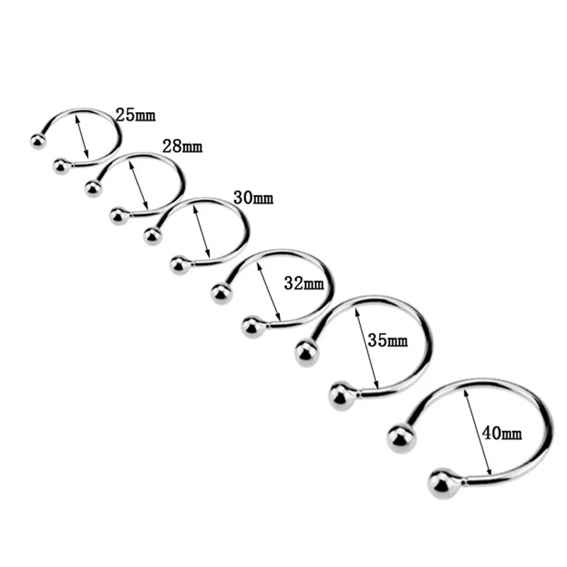 40mm-Anneau Pénien En Métal Pour Homme, En Acier Inoxydable, Pour L ...