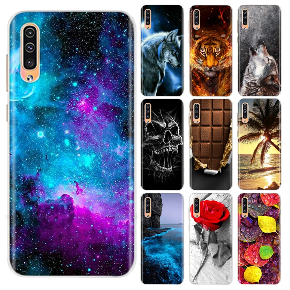 Case for Samsung Galaxy A50 A30s Case Silicon Phone Soft TPU Protection ...