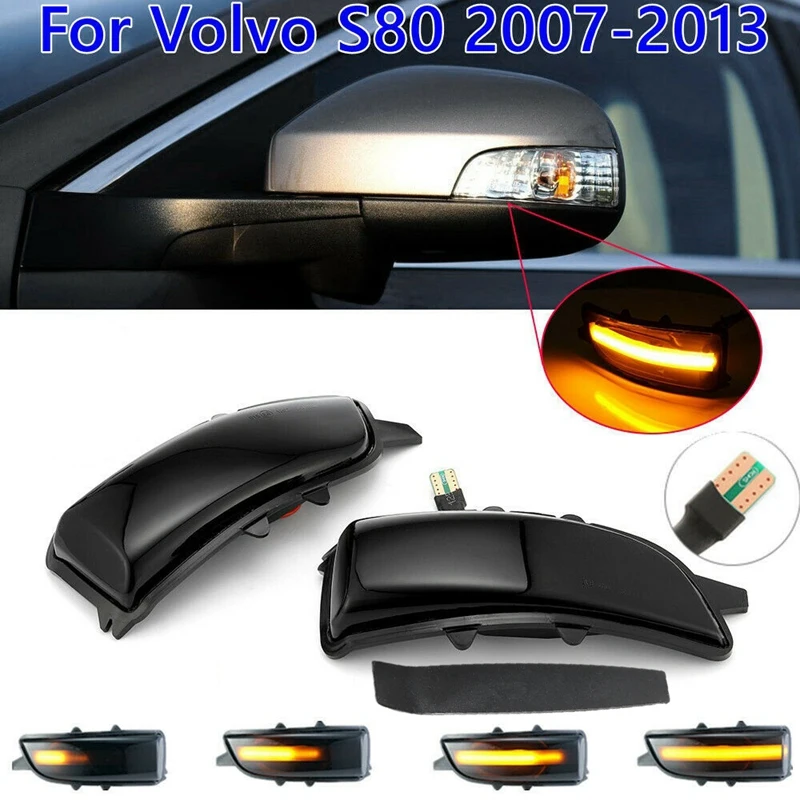 LED Dynamic Turn Signal Indicator Light Lamp Rearview Side Mirror ...