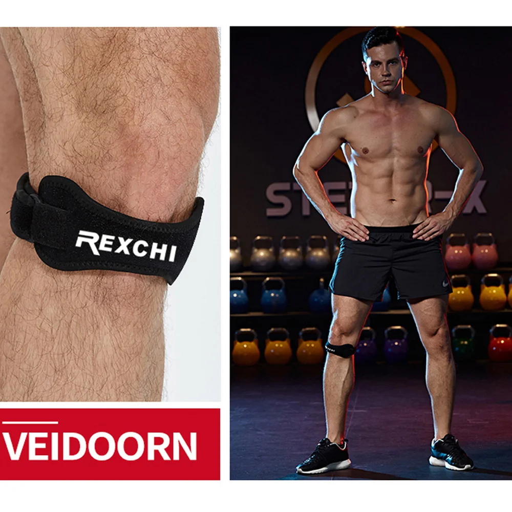 Choice black TopRunn 2Pcs Knee Brace Patella Strap for Pain Relief ...