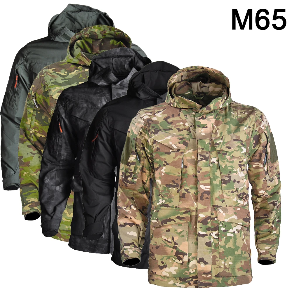 Men's Jacket Soft Shell Shark Skin Fleece Waterproof Windproof ...