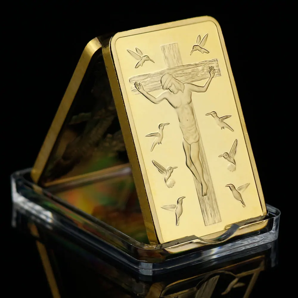 The-ten-commandments-of-Moses-Gold-Plated-Collectible-Coin-Our-Lord ...