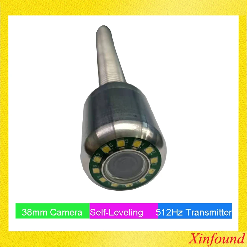 긴 스프링 셀프 레벨링 파이프 카메라 헤드, 로케이터 포함, 512hz 송신기 내장 Sonde, 28mm, 38mm|감시 카메라| - AliExpress