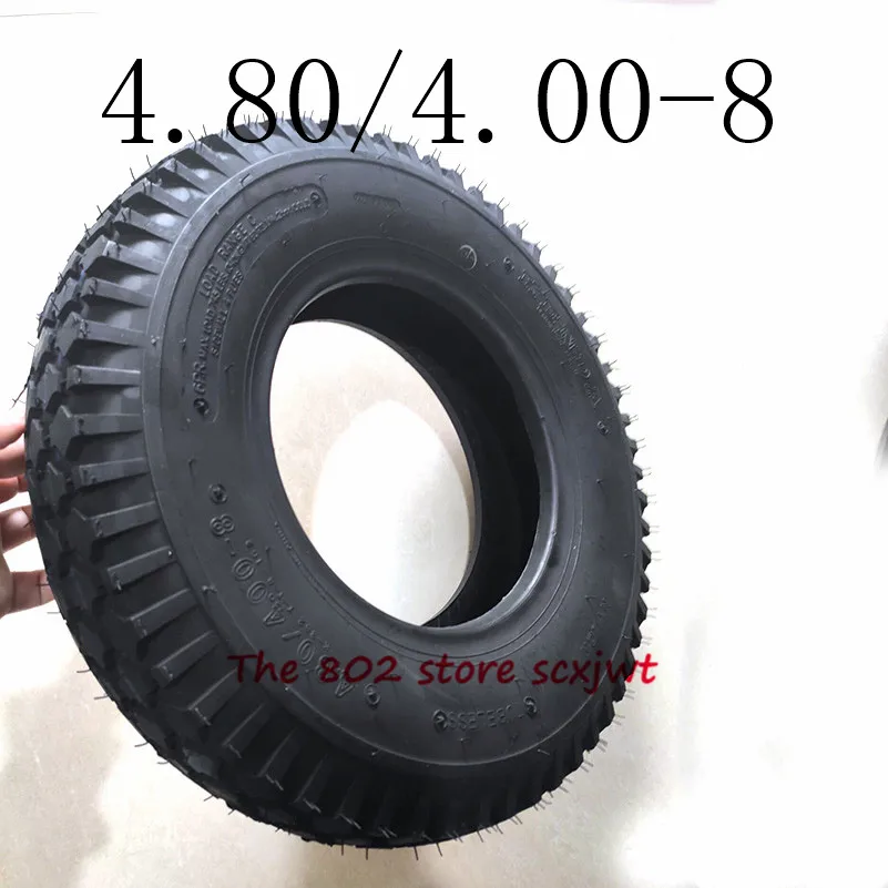Size 4.80/4.00-8 Tubeless tyre Park Carousel Tire 400-8 Vacuum Tyre Road Trailer Tire