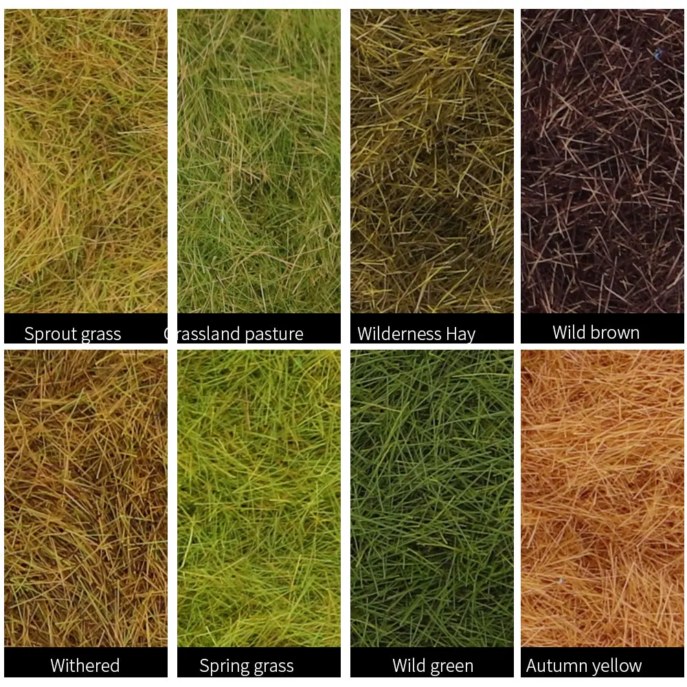 Tree Powder 5-8mm Static Grass Flocking Foliage Ho Oo N Z Scale Railway ...