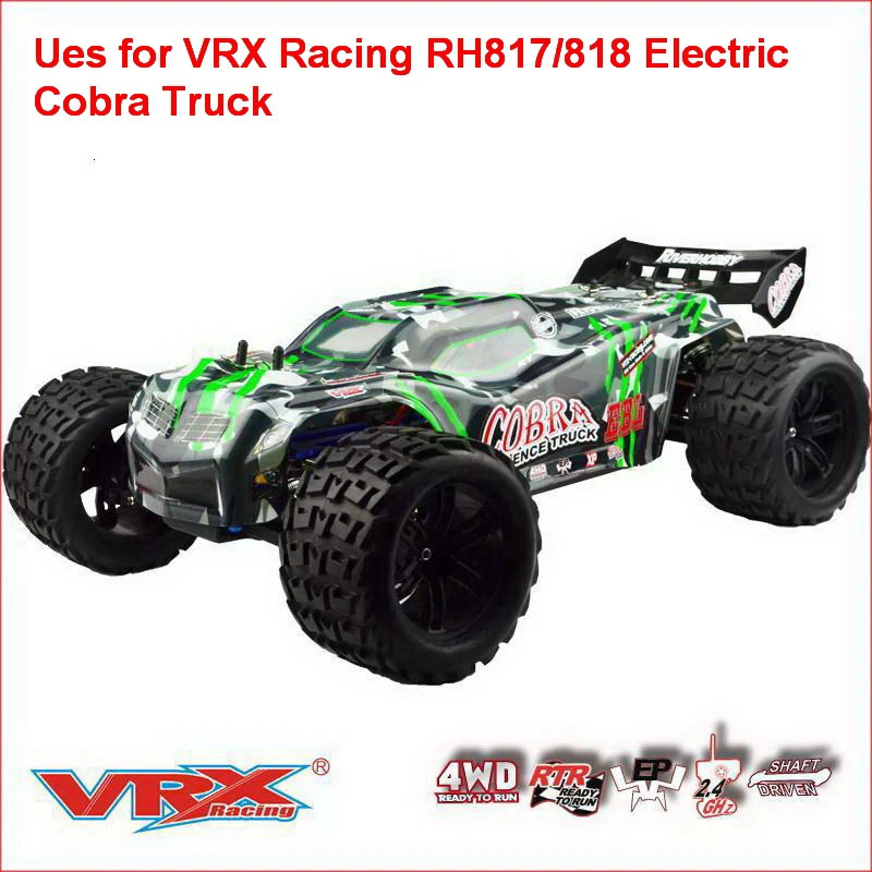 VRX R0249 /Clear body VRX R0250 For VRX Racing Rc Car RH817/818 Cobra ...