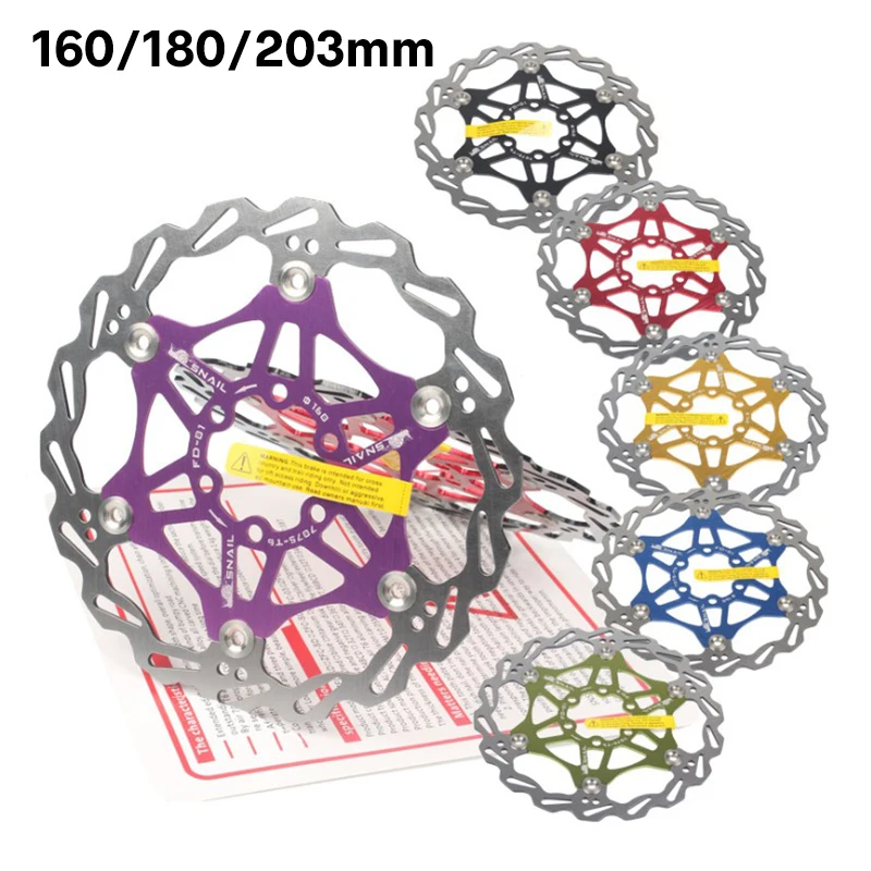 AL-7075-Stainless-Steel-Bike-Disk-Brake-Plate-Floating-MTB-Mountan ...