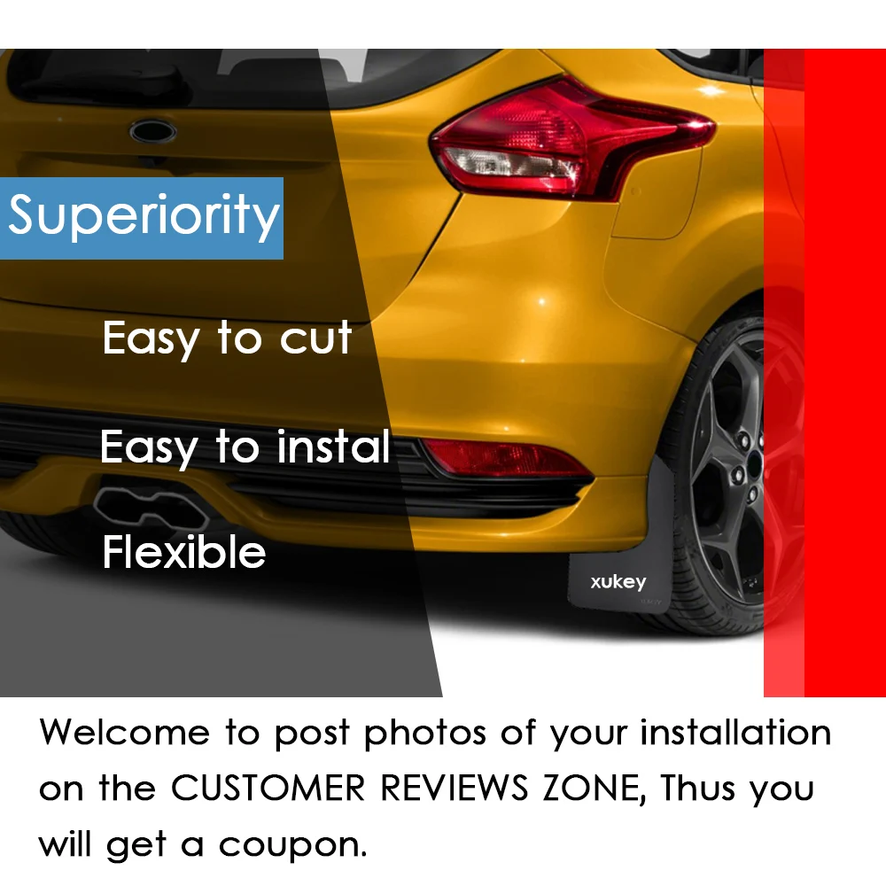 Для Ford Focus ST RS SE titanium LT XR5 Mk MK2 MK3 MK4 2 3 4 ST250 Rally Брызговики