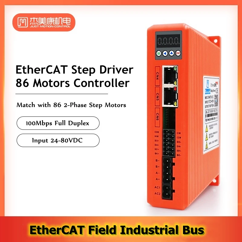 Jmc Original Ethercat Bus Communication 2dm870-ec Driver Controller Match With Frame 86mm 2 ...