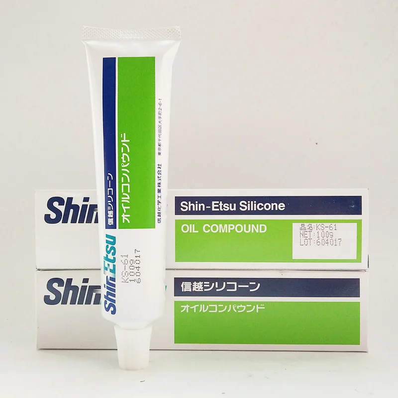 1PCS Shin Etsu KS 61 씰링 실리콘 그리스 릴리스 에이전트 고온 저항 씰링 방수 윤활 그리스|컴퓨터 케이스 ...