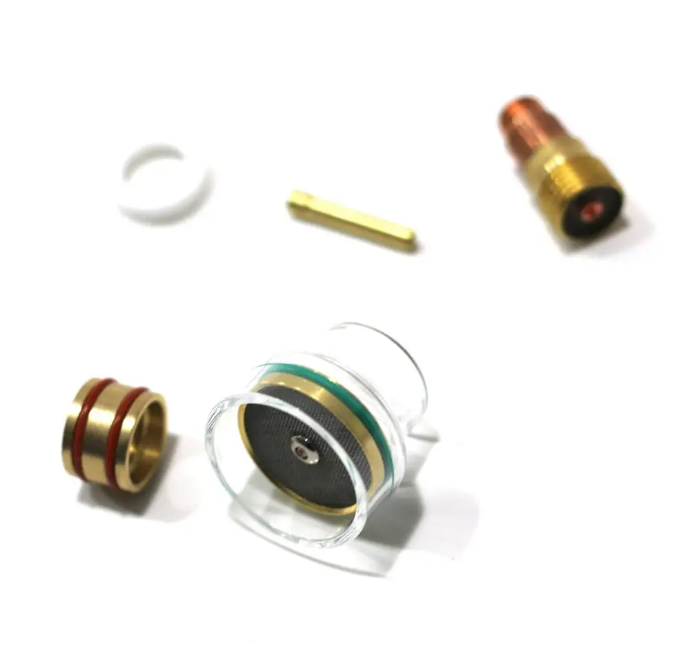 Tig Welding Pyrex Cup Kit Collet Body For WP9 /WP17/WP18/ WP20/WP26 ...
