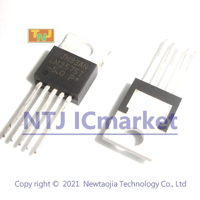 10 PCS LM2575T 5.0 TO 220 LM2575 전압 조정기 IC 칩|반도체 집적회로| - AliExpress