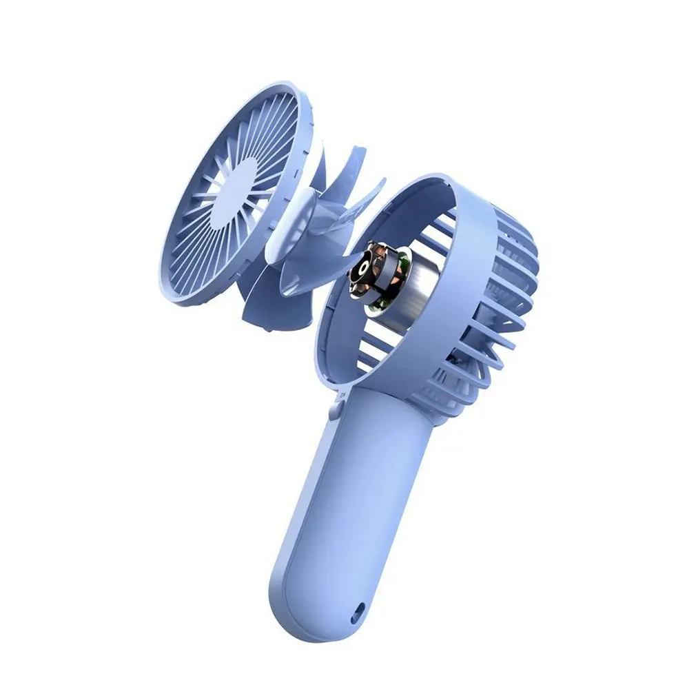USB Fan Mini Portable Dual Blade Desk Super Mute Laptop Cooler Small ...