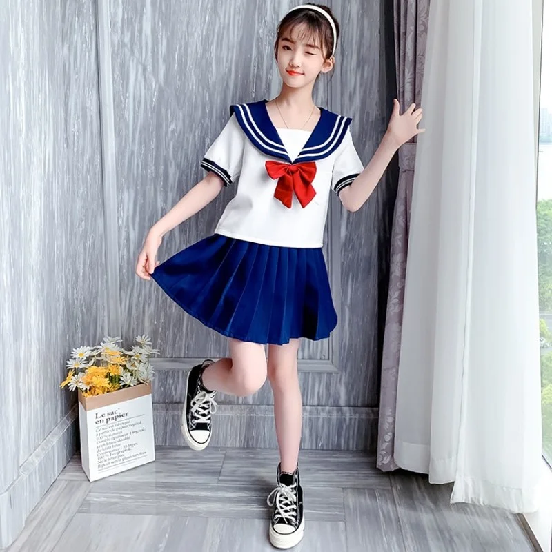 Larcele Robe Duniforme Scolaire Uniforme Décolière Japonaise Costume