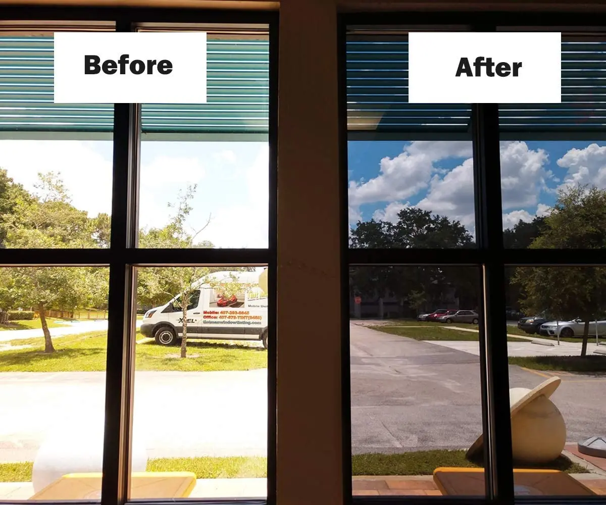 Reflective Safety Glass Windows