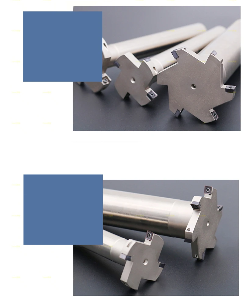 OYYU MTS T 슬롯 밀링 커터 홀더, 사이드 밀링 CNC 공구 로드 엔드 밀 카바이드 인서트, MPHT, 8mm 두께 ...