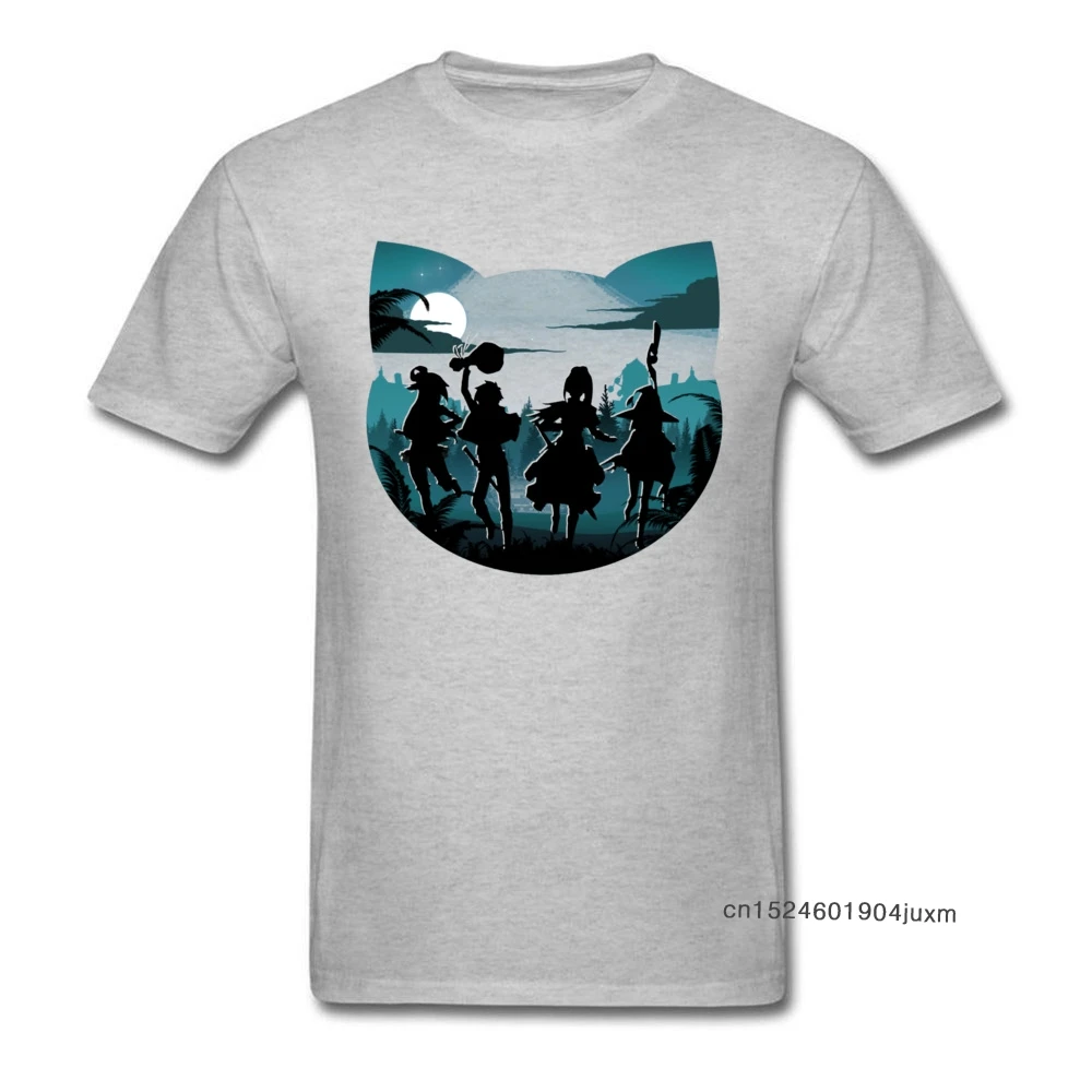 KonoSuba-T-shirt-M-nner-Anime-Novel-Japan-T-shirt-Chomusuke-Silhouette ...