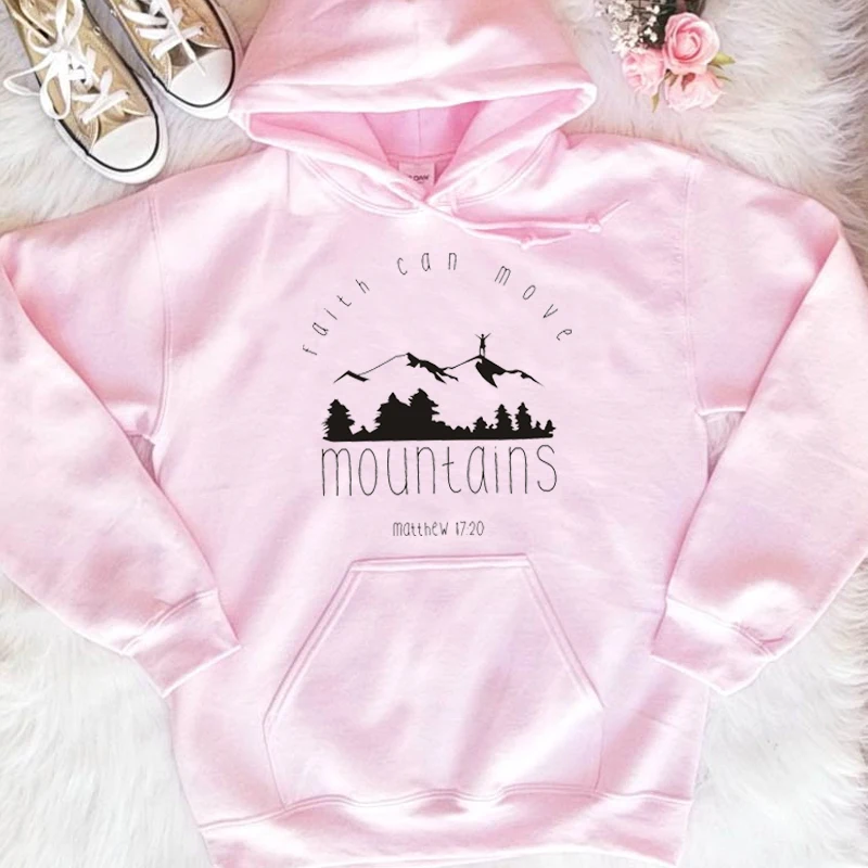 100-Cotton-Christian-Jumper-Faith-Can-Move-Mountains-Sweatshirt-Casual ...